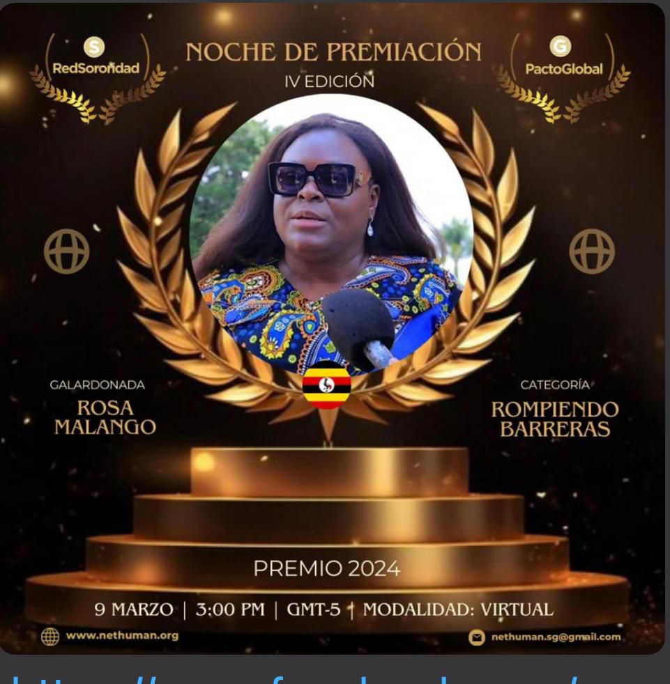 Rosa Malango Receives International Recognition for breaking ceilings ...