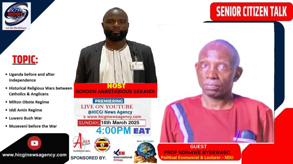 Digging into Uganda’s History- Prof Ndinawe Byekwaso on the Senior Citizens Talk. – HICGI News ...