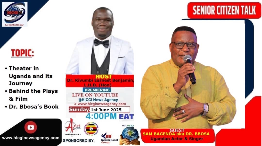 Dr. Bbosa on the Senior Citizens Talk. – HICGI News Agency